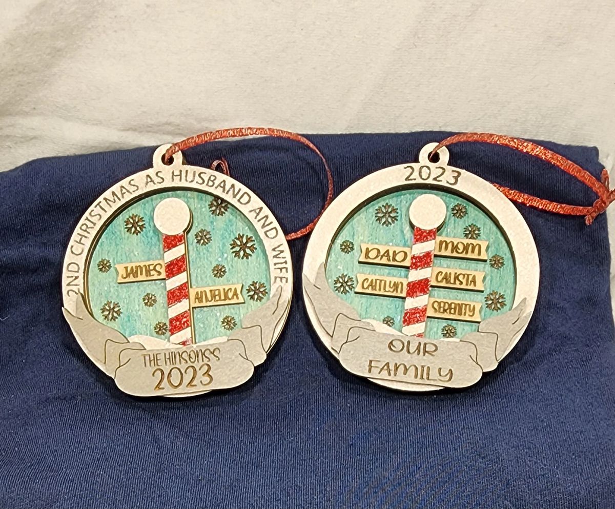 3D Christmas Ornaments